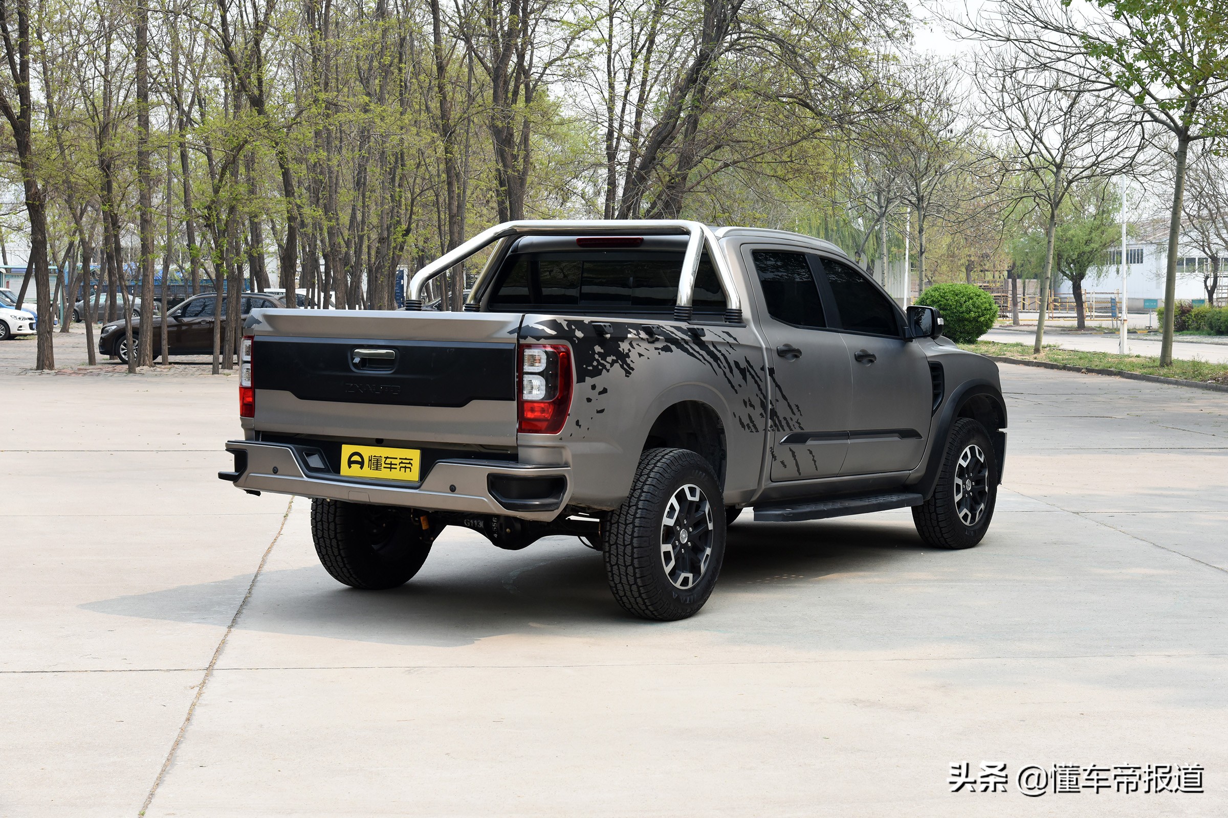 With multi-link rear suspension, the first real shot ZTE G9, competing ...