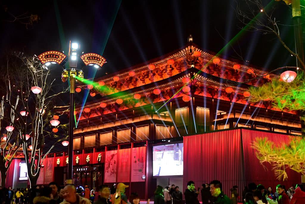 Datang Everlasting City: This "Great Tang Dynasty" night view, as you ...