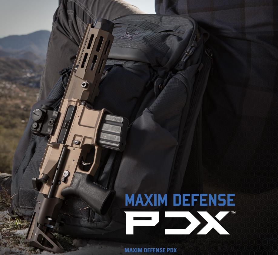 Maxim PDX short-barreled rifle: This assault rifle is very short and ...