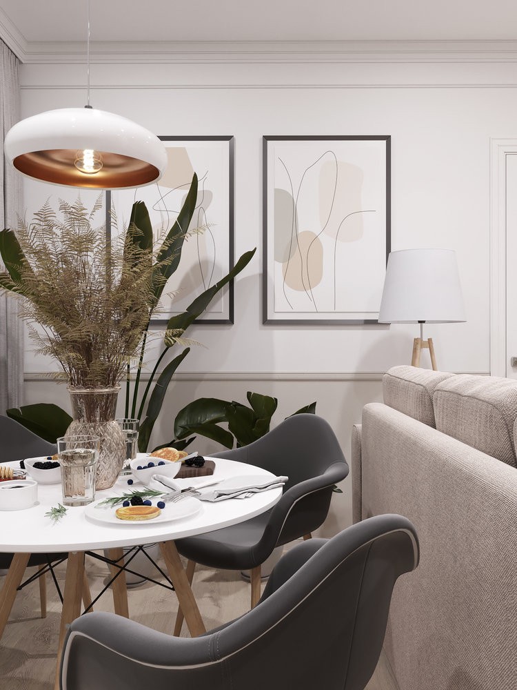 This 54-square-meter small nest reveals a sense of high quality in the ...