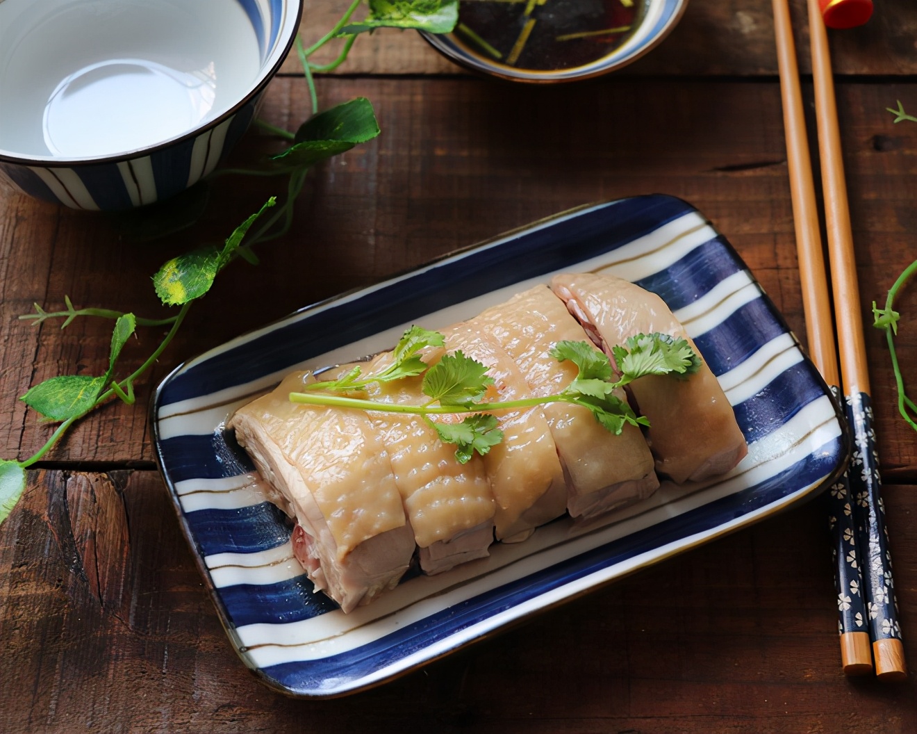 Bai Zhan Chicken ~ This way, the skin is crispy and the meat is tender ...
