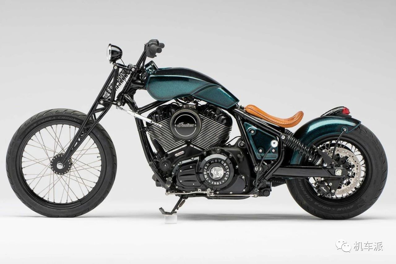 Test your aesthetics, the new Indian Chief Dark Horse Bobber ...