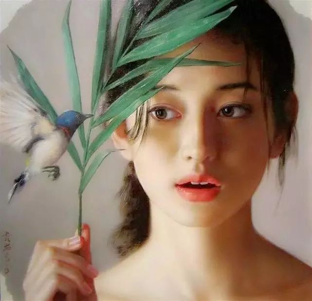 Realistic oil painting representative Li Guijun Character Oil Painting ...