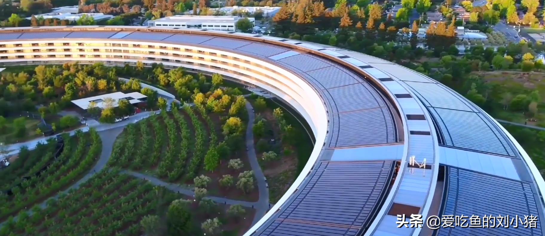 The world's largest architectural landscape!The "Energy Ring" Apple ...