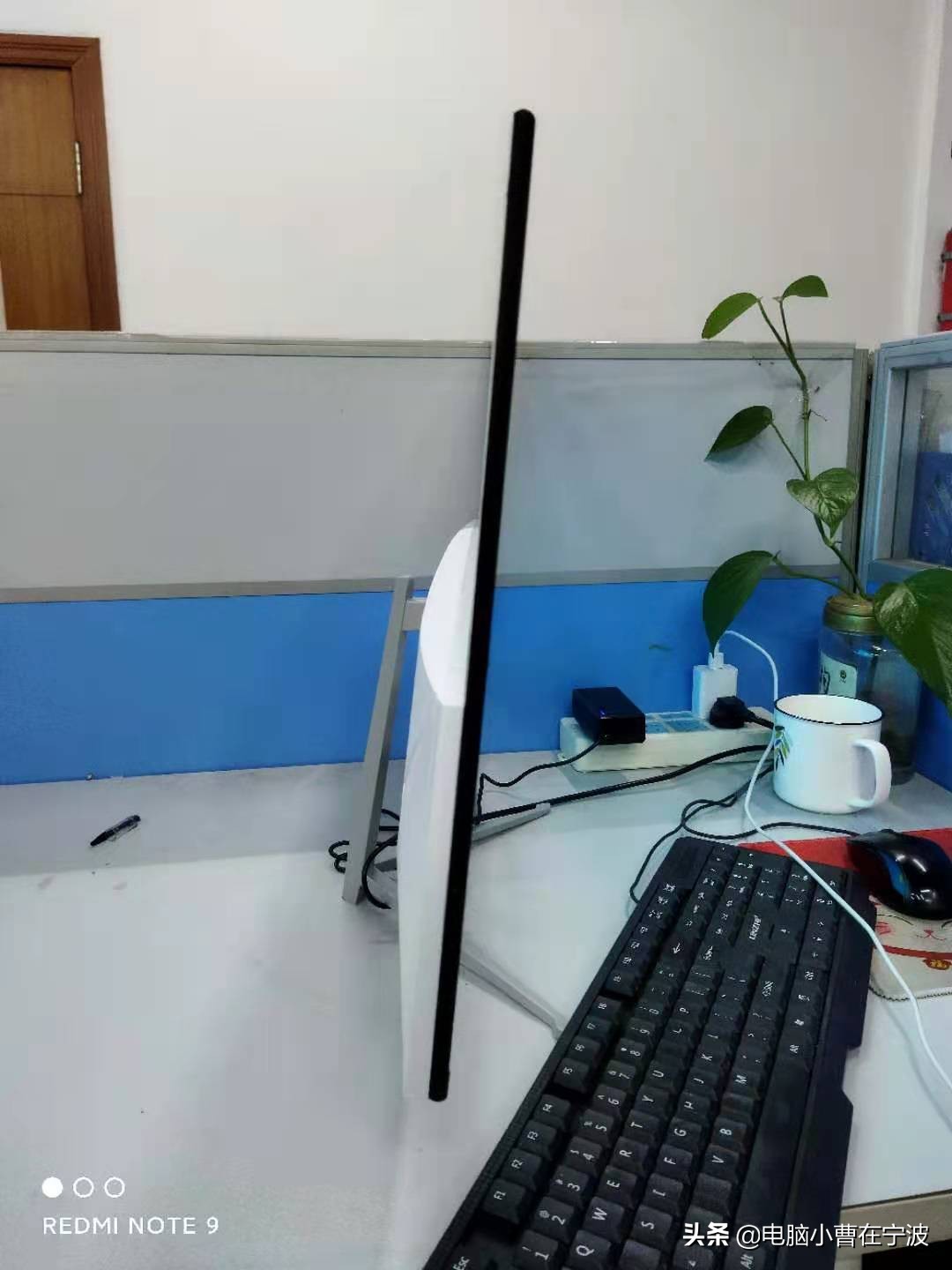 Can't understand why the computer monitor is designed to tilt forward ...