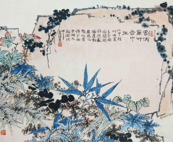 Pan Tianshou's "Yandang Mountain Flower" series of works are so ...