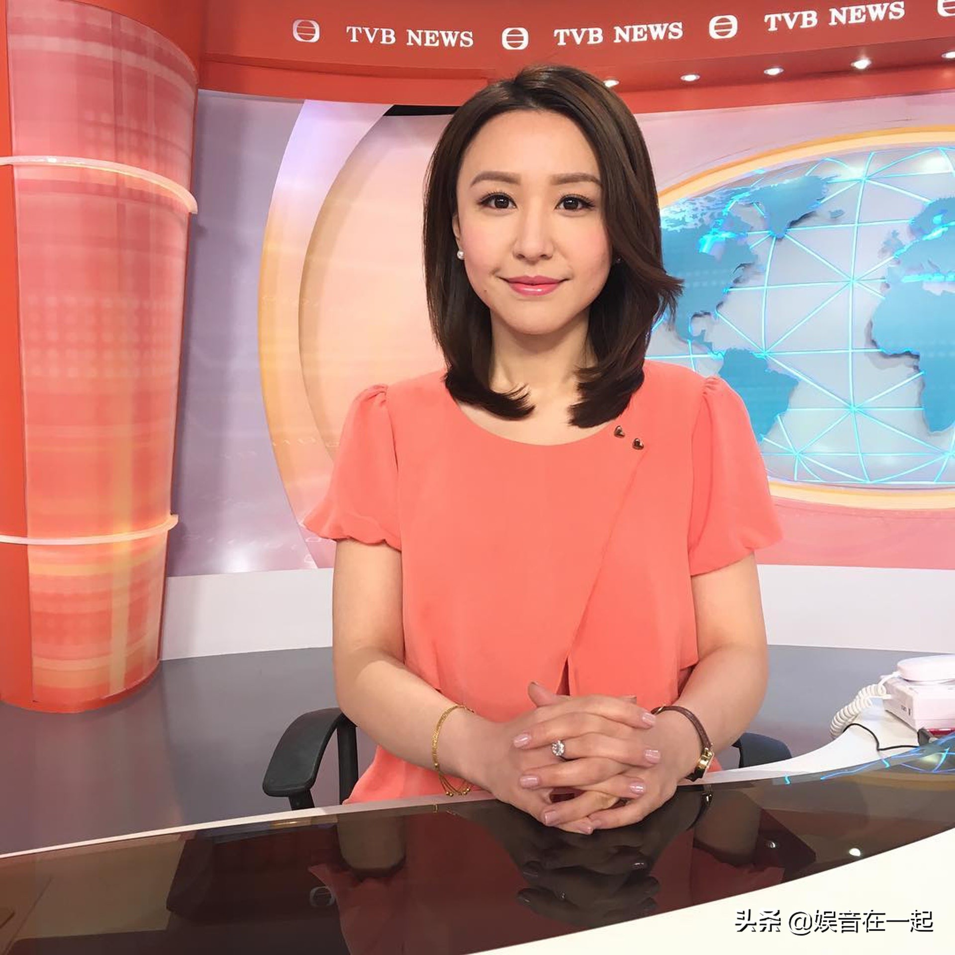Wisdom and beauty pay equal attention to those beauties in the TVB news ...