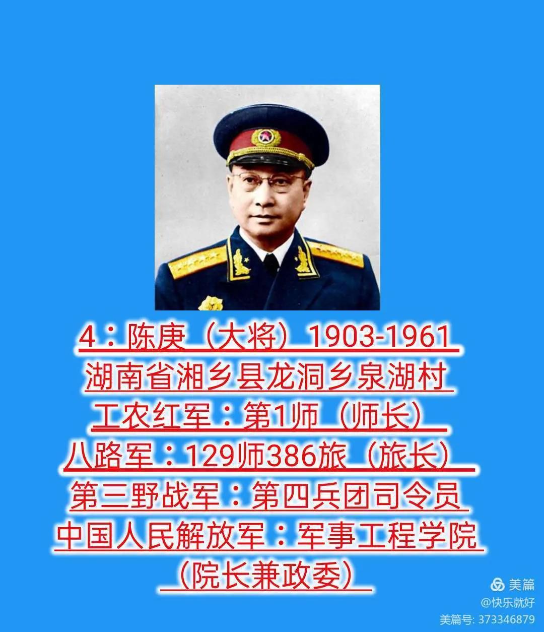 1955: Chinese People's Liberation Army: Top Ten Marshals: Top Ten ...
