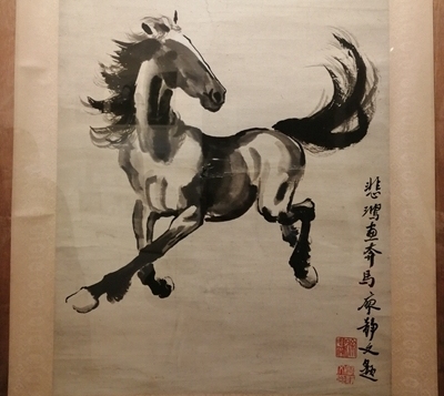 The original works of Xu Beihong were exhibited in Yueyang for the ...