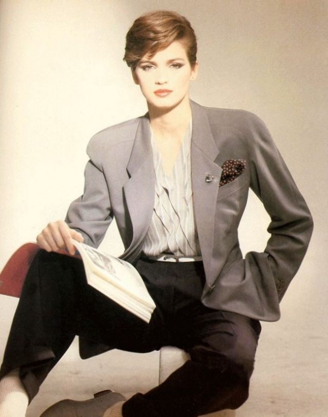 She is the originator of supermodels, more charming than Cindy Crawford ...