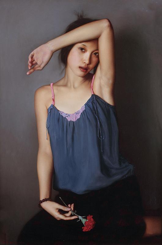 Realistic oil painting representative Li Guijun Character Oil Painting ...