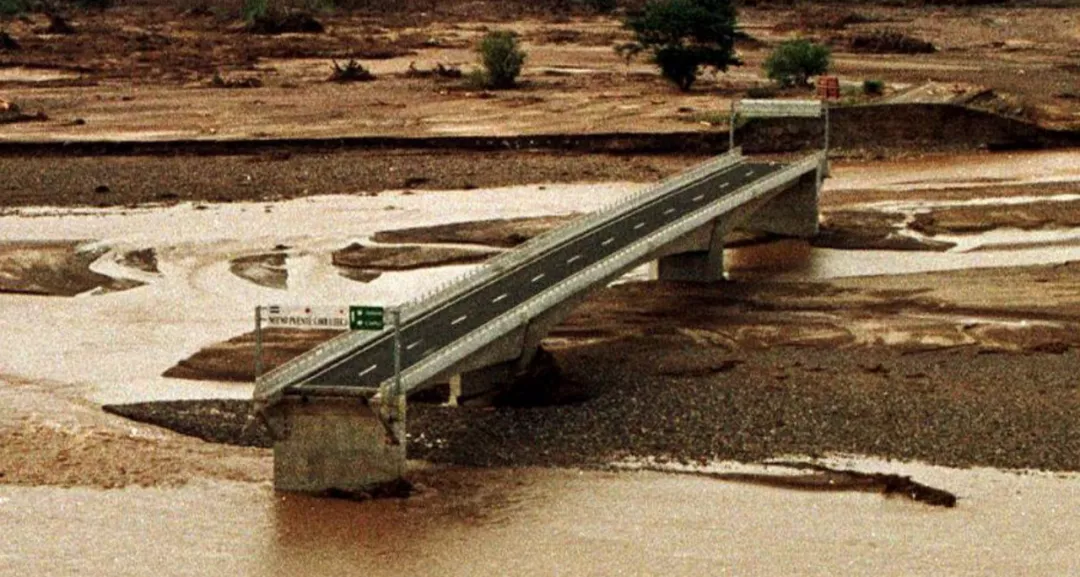 The most useless bridge in the world!As soon as a bridge was built on ...