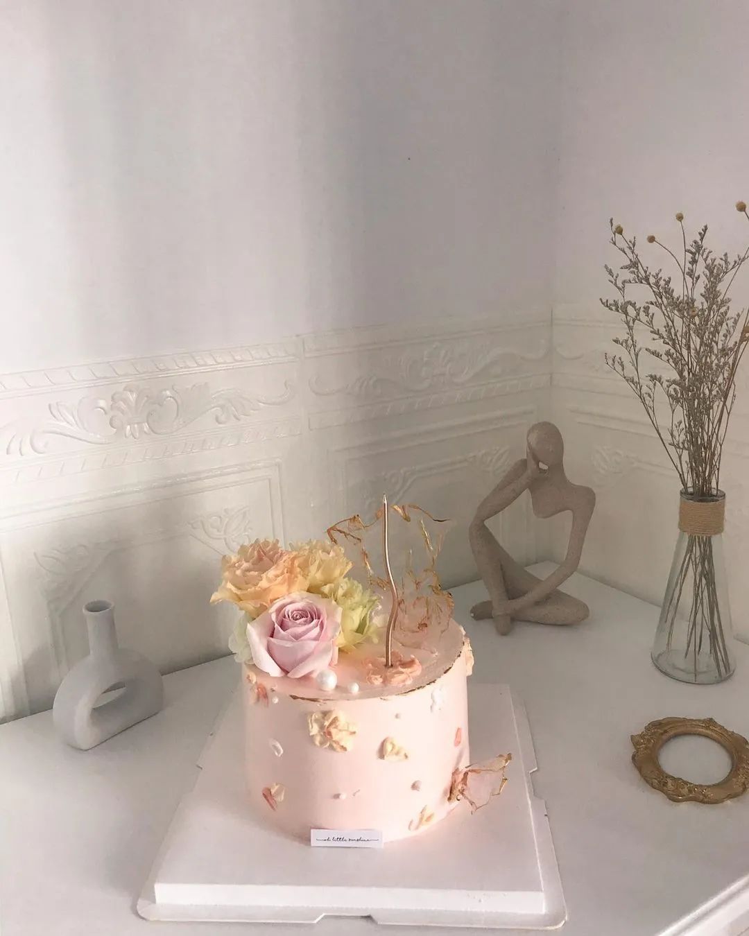 Simple and advanced, 20 popular flower cakes for reference - iNEWS