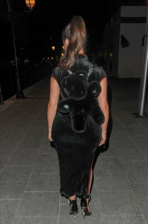 British supermodel Demi Rose, who wore a swimsuit to show off her ...