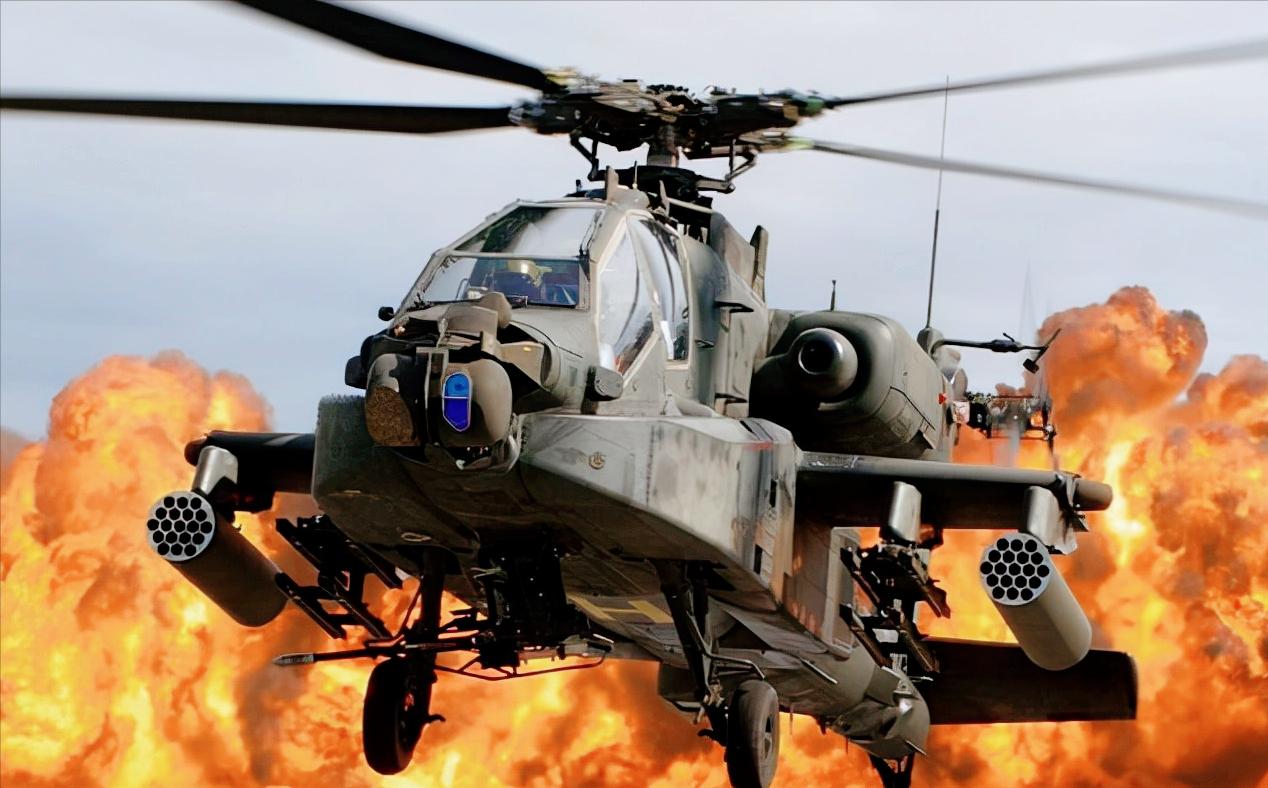 How powerful is the American Apache?Can mount 16 missiles, radar can ...
