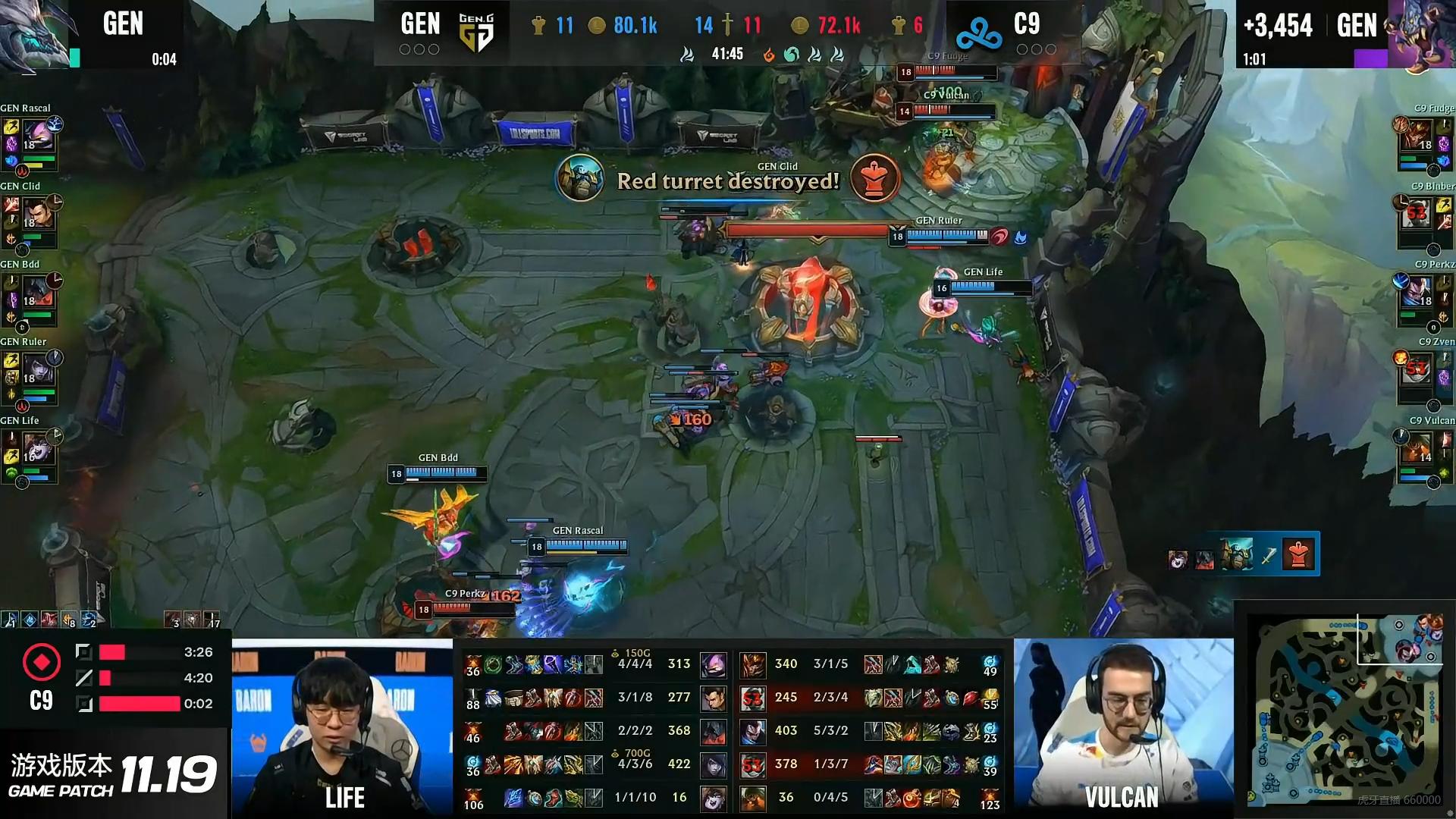 C9 perfect group frightened Guan Zeyuan!Perkz Yasuo sends charcoal to ...
