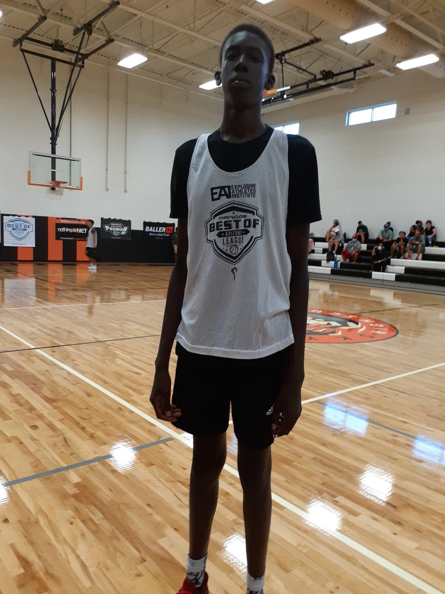 He is 2.11 meters tall and has a wingspan of 2.25 meters!He is only 14 ...