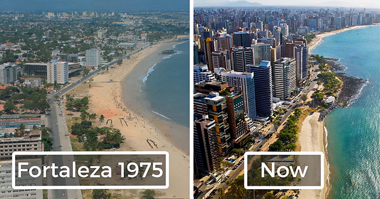 23 unbelievable comparison photos of cities, past and present - iNEWS