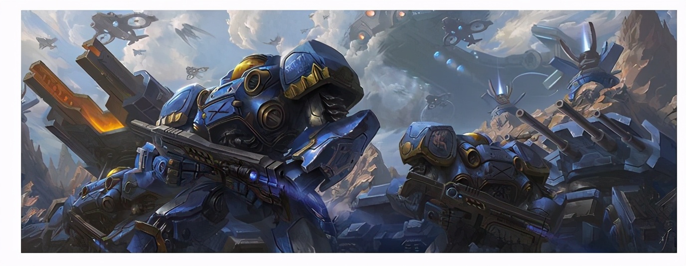 StarCraft 2: The Protoss bombing aircraft carrier in PVT, familiar with ...