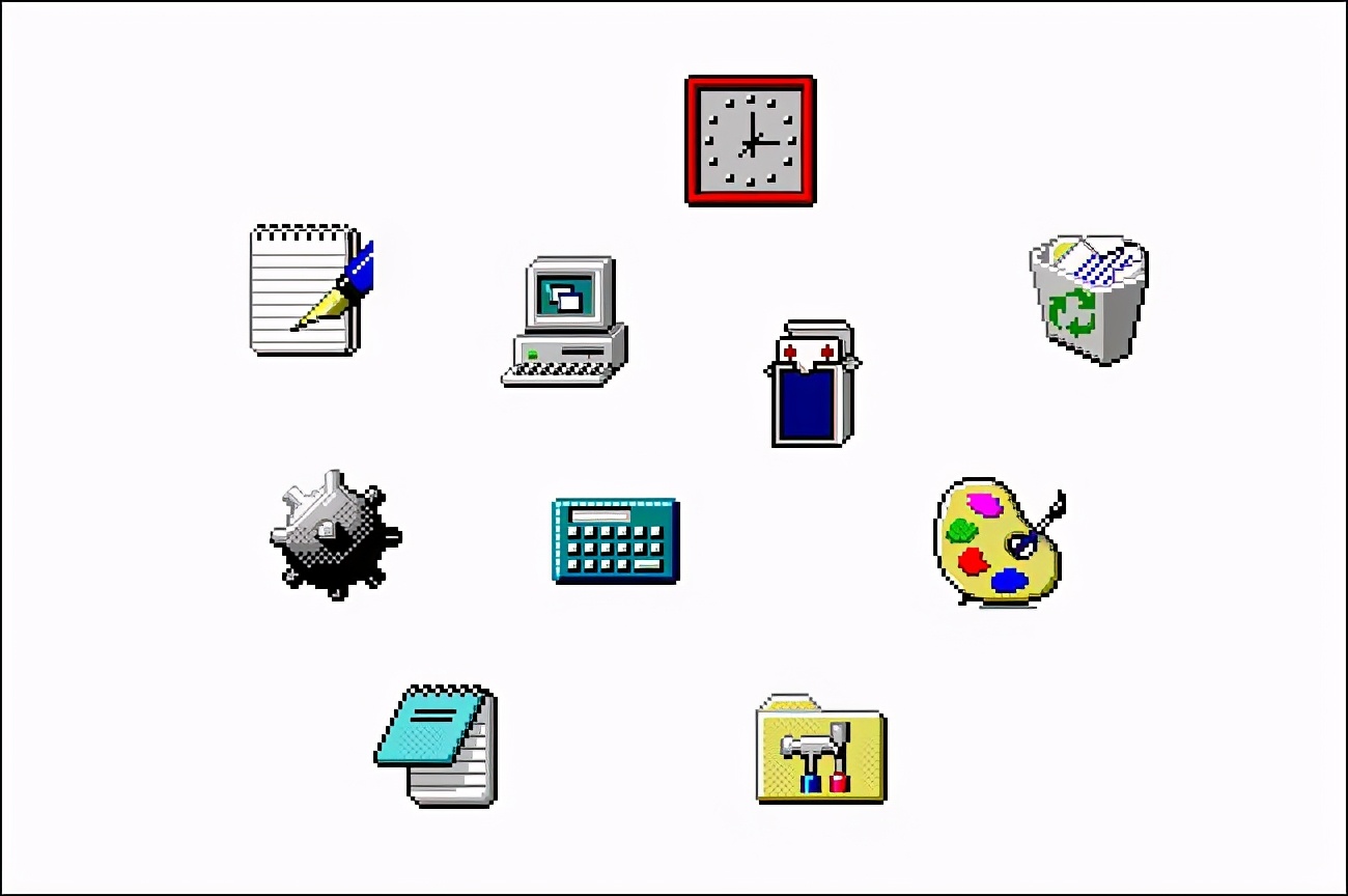 The visual history of Windows icons: from Windows 1 to 11 - iNEWS