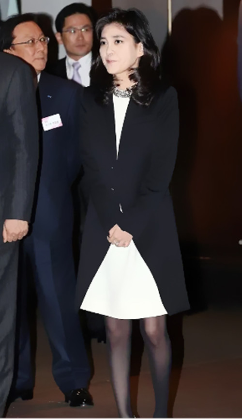 The eldest princess of Samsung Group, Li Fuzhen, looks good and will ...