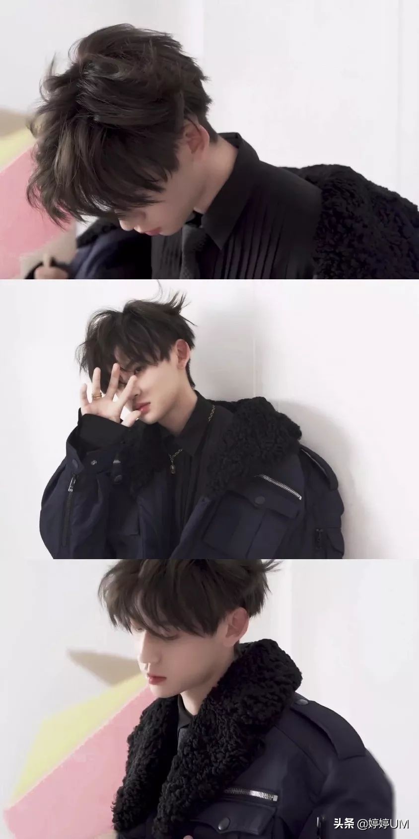 Little ghost Wang Linkai, such a handsome rapper can still sing love ...