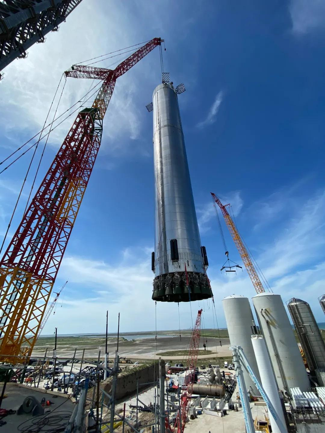SpaceX speed, the US version of "N1" starship rocket has completed ...