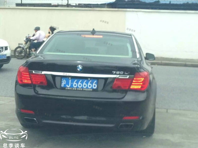 Shanghai five consecutive number, the license plates are all 66666 ...
