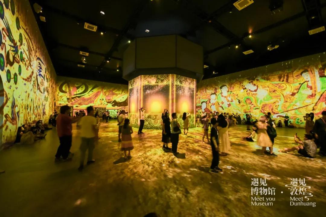 "Meet Dunhuang" light and shadow art exhibition aroused heated ...