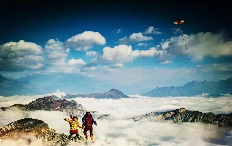 Niubeishan is expected to open on May Day!Spectacular cloud waterfalls ...