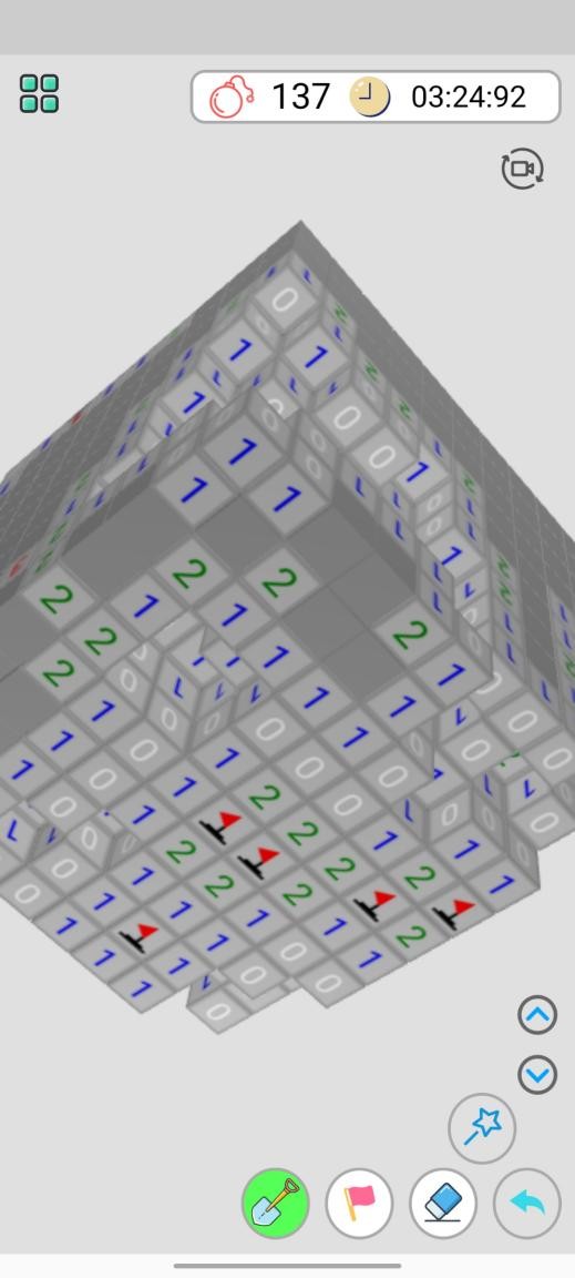 After many years, I was immersed in the joy of minesweeper again, "3D Minesweeper" takes you ...