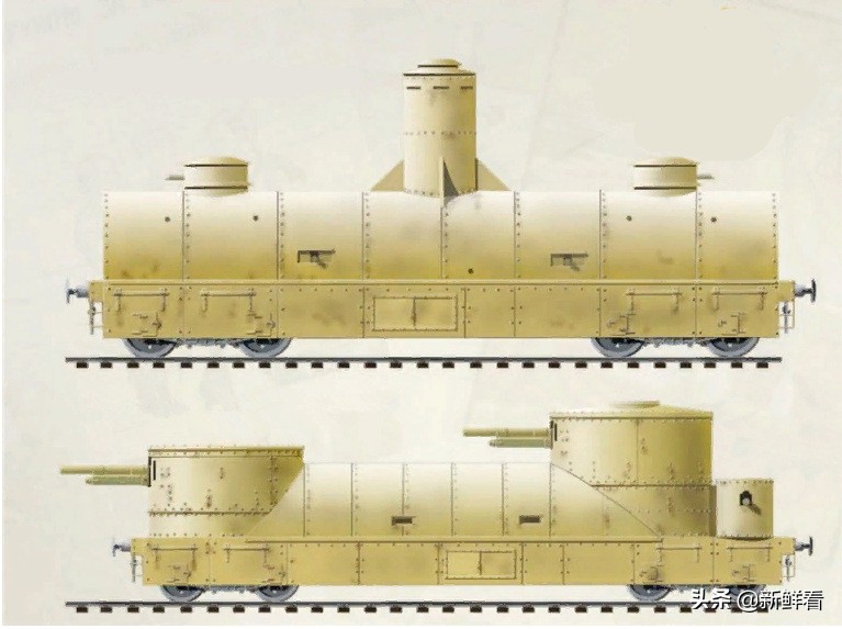 The previous battle of Chinese armored trains-the largest number of ...