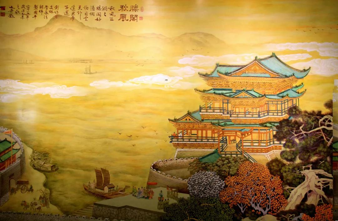 Tengwang Pavilion-the first of the three famous buildings in the south ...