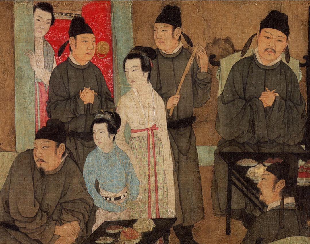 The Night Banquet of Han Xizai by Gu Hongzhong in Five Dynasties and ...