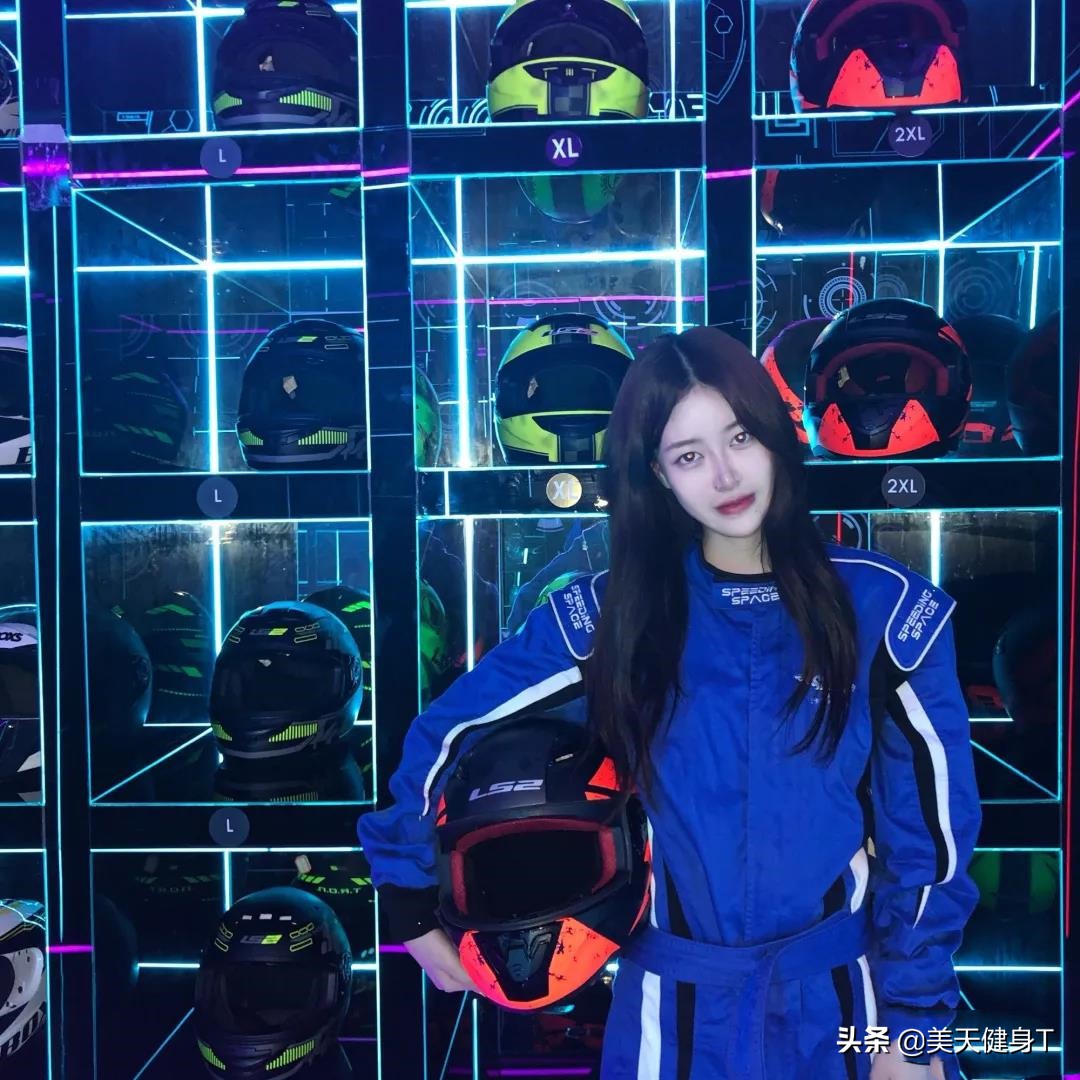 170cm tall fitness model, pure and sexy coexist, she said: fitness has ...