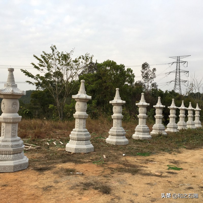 Stone stupa in a Buddhist temple - iNEWS