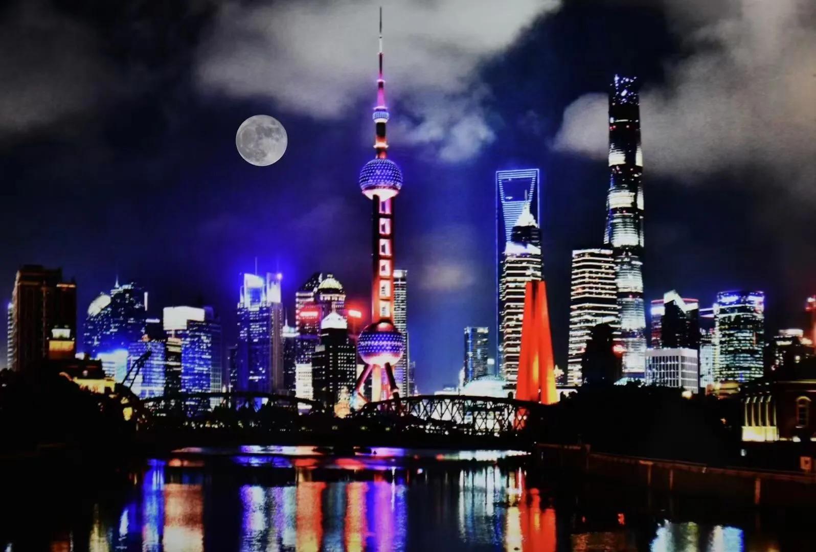 Shanghai Mid-Autumn Festival is so beautiful - iNEWS