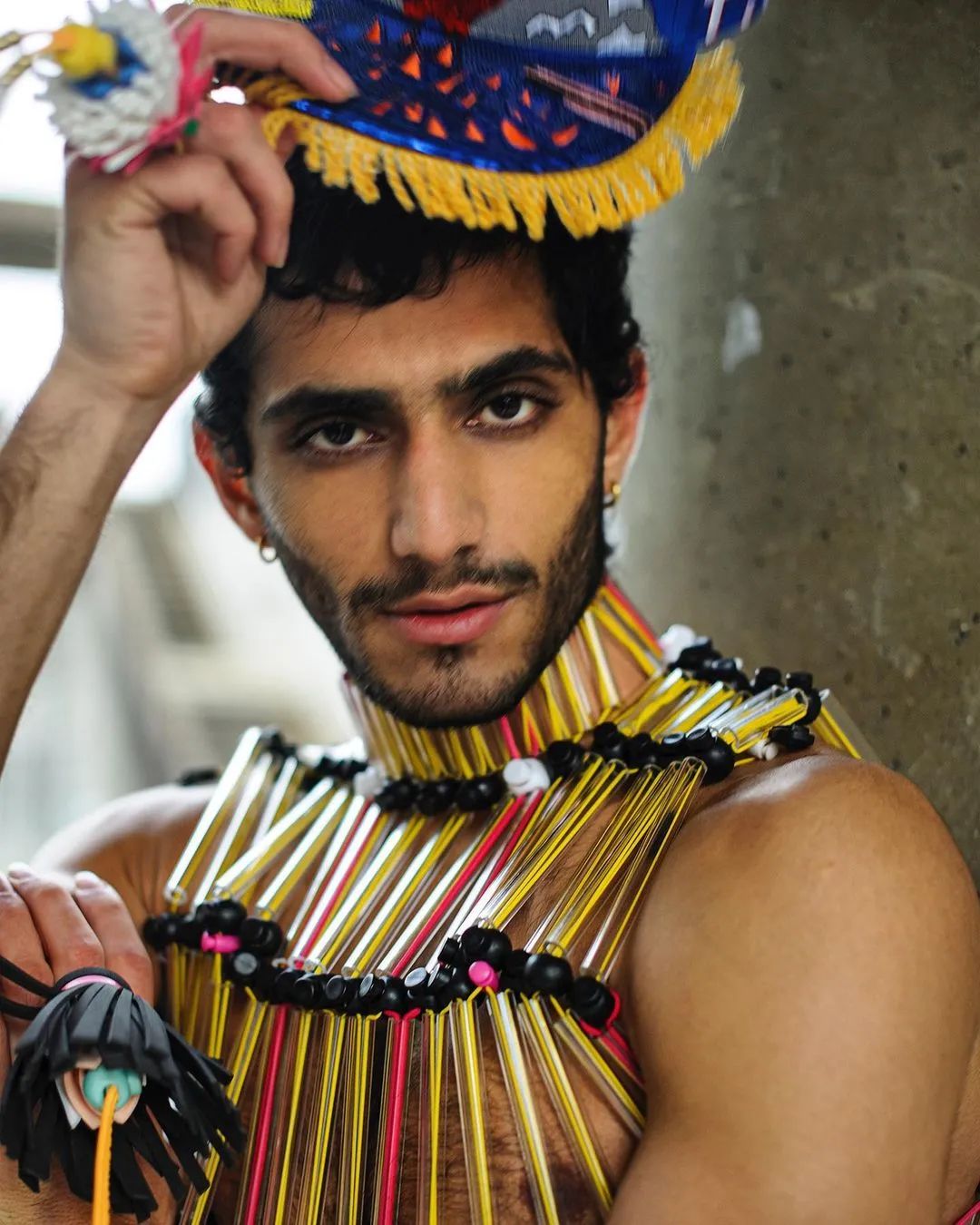 The beautiful life of a Syrian refugee male model, embracing a peaceful ...