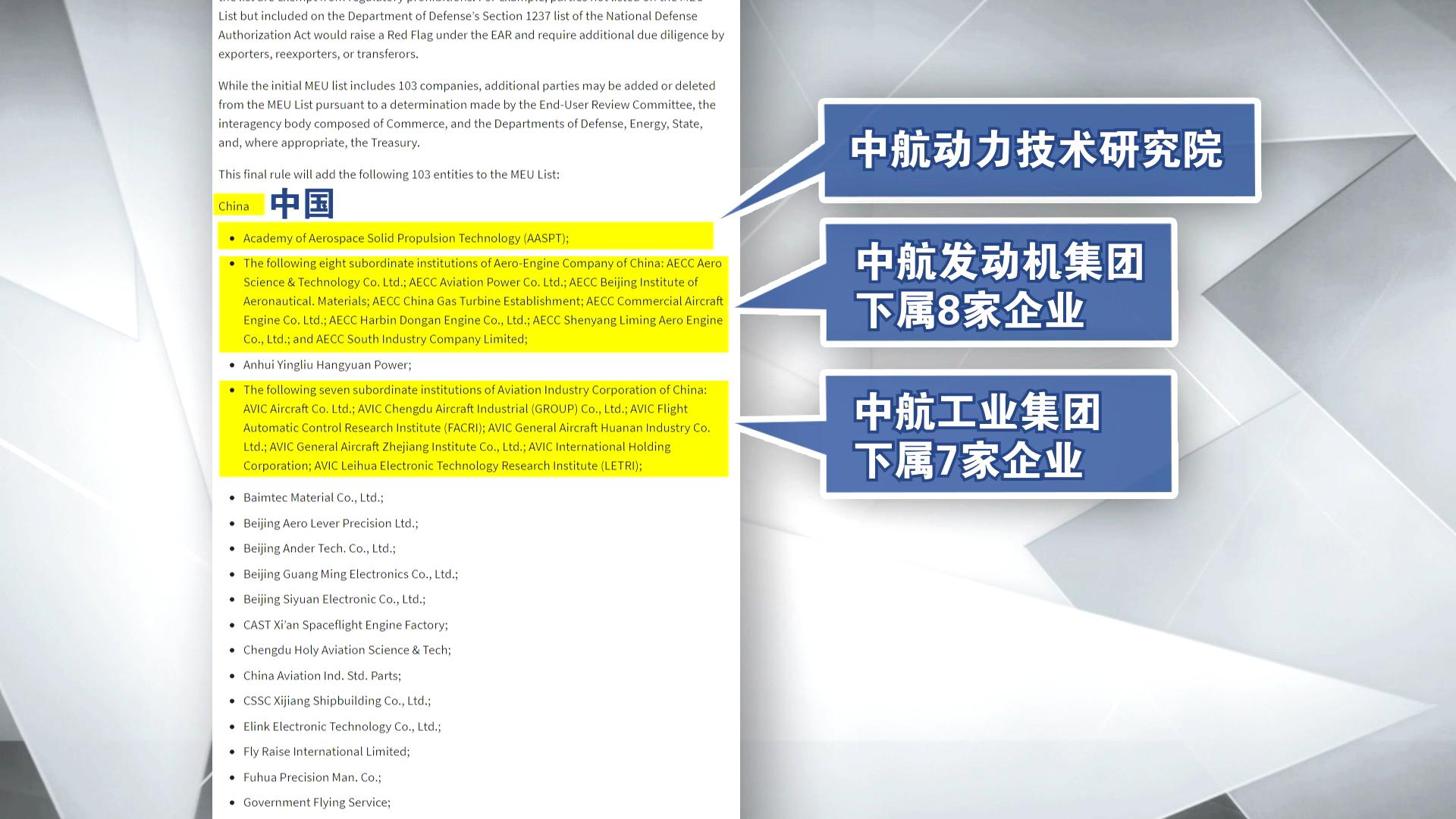 "List of military end users", what tricks does the United States play ...