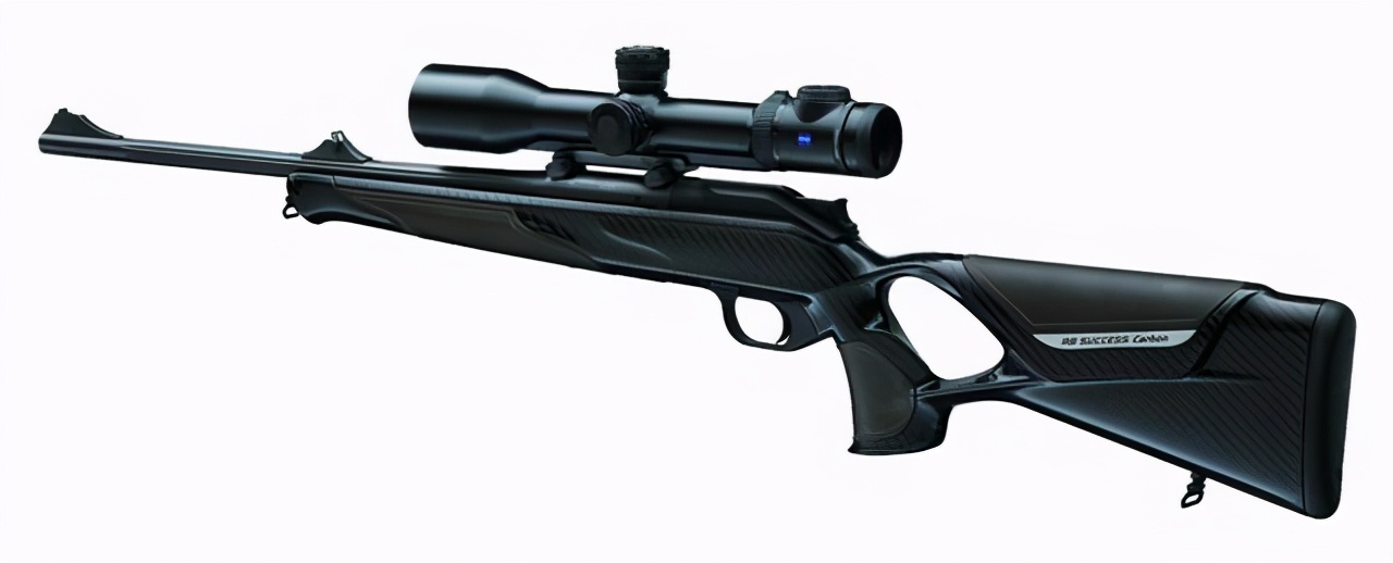 A spring air rifle with a muzzle velocity of 400 meters and a kinetic ...