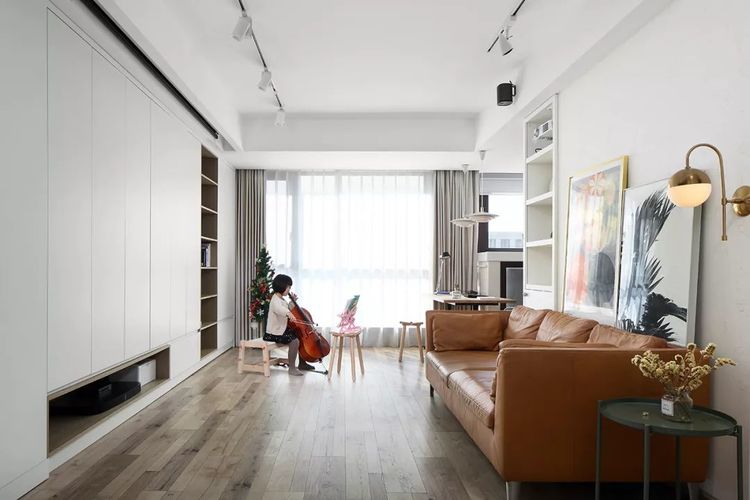 116-square-meter Nordic style three-bedroom house, the house is not ...