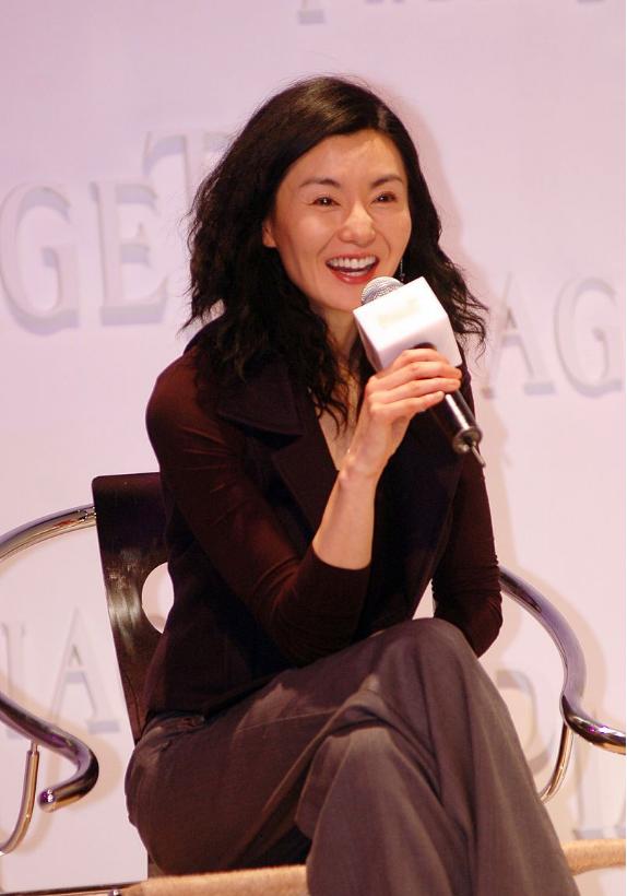 The 56-year-old Maggie Cheung "grandma" is the youngest, wearing a ...