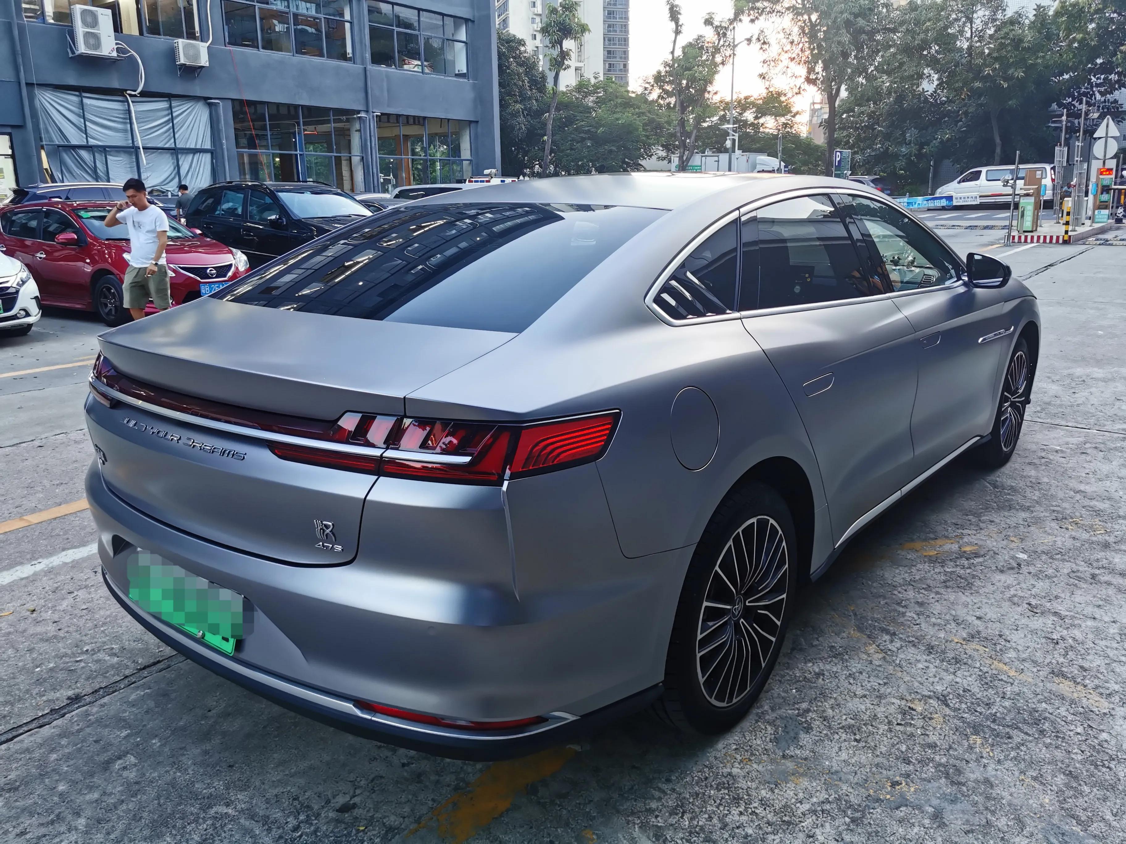 How about BYD Han DM of this color? - iNEWS