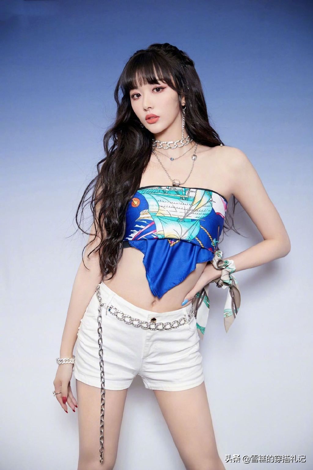 Unexpectedly, the "Chinese bellyband" is on fire this summer!Ins ...