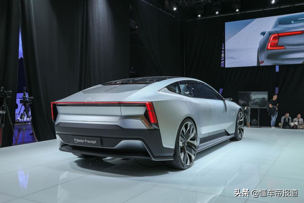 Compete with NIO and Tesla!Polestar Precept concept car unveiled at ...