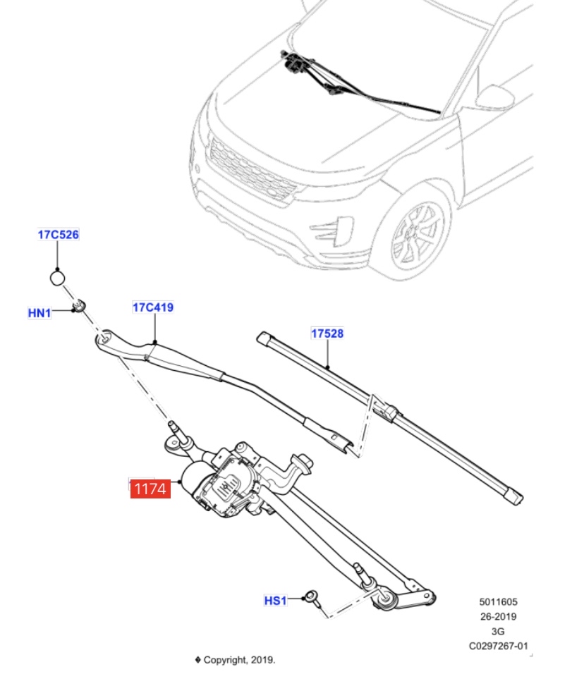 How to solve the problem that the front wiper of Range Rover Evoque ...