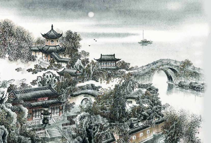 Two poems of frost drop, how influential is Zhang Ji's poem?Mao Ning's ...