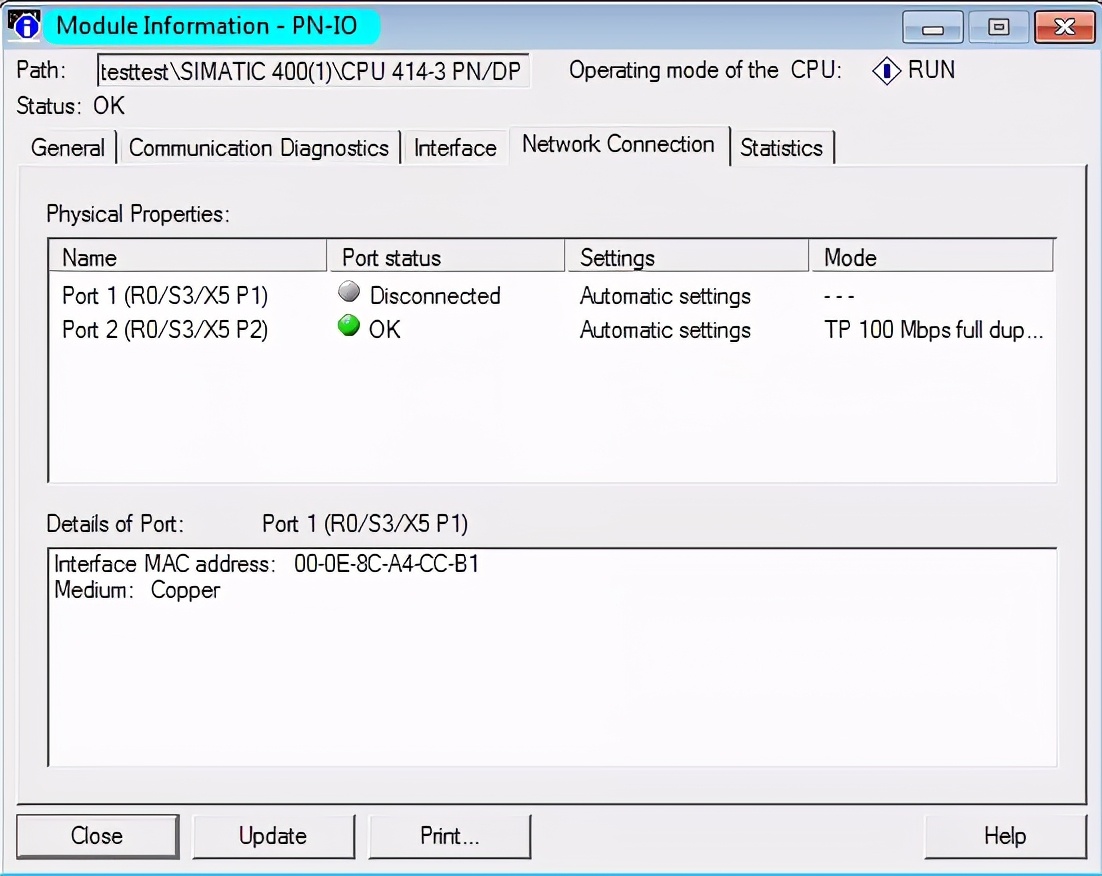 PROFINET communication physical connection fault diagnosis steps - iNEWS