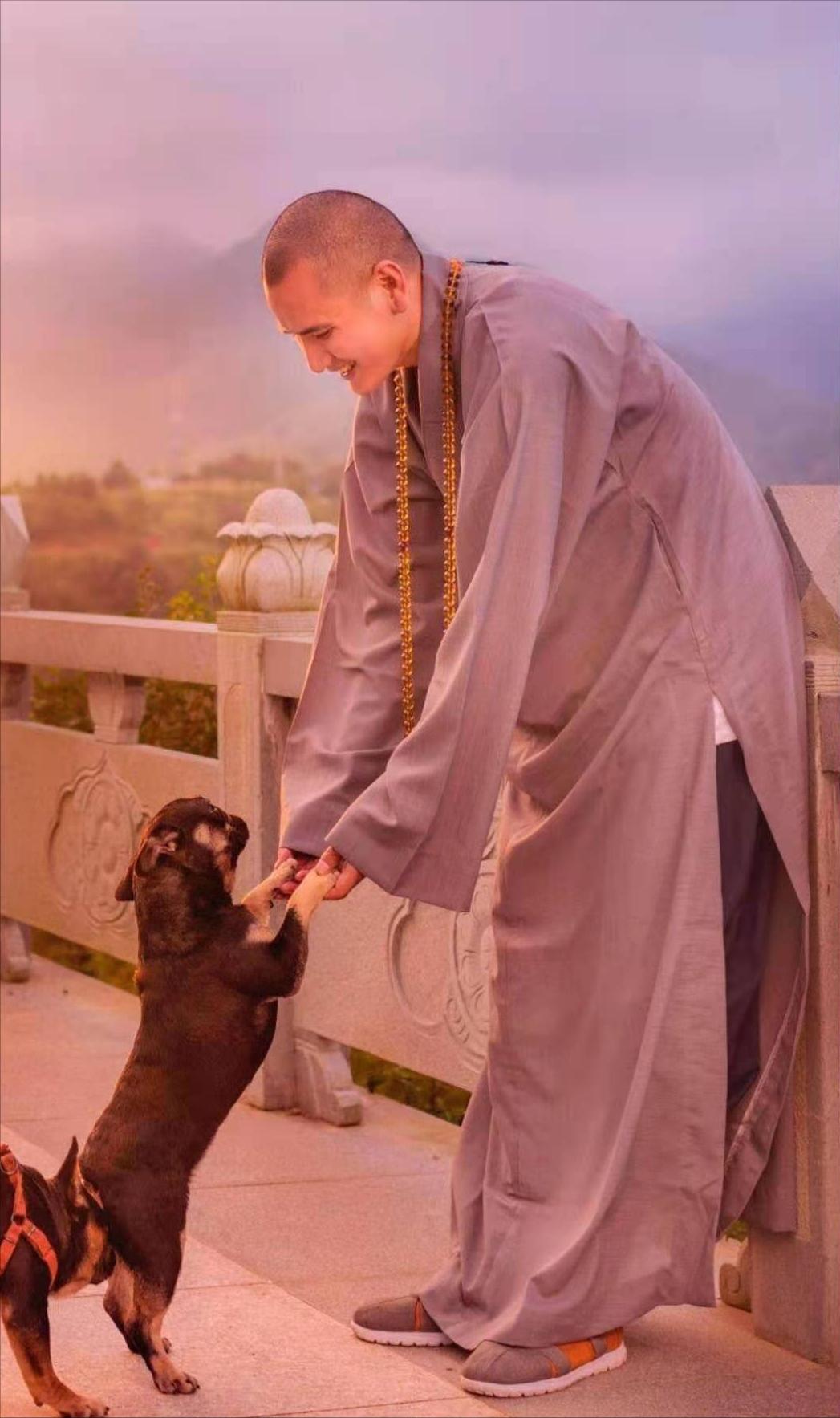 China's most handsome monk explained his heart, gave up his iron rice ...