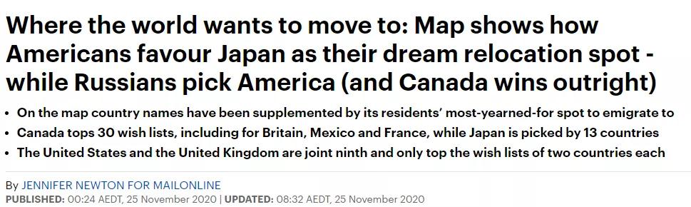 The latest world immigration map released: these 10 countries become ...